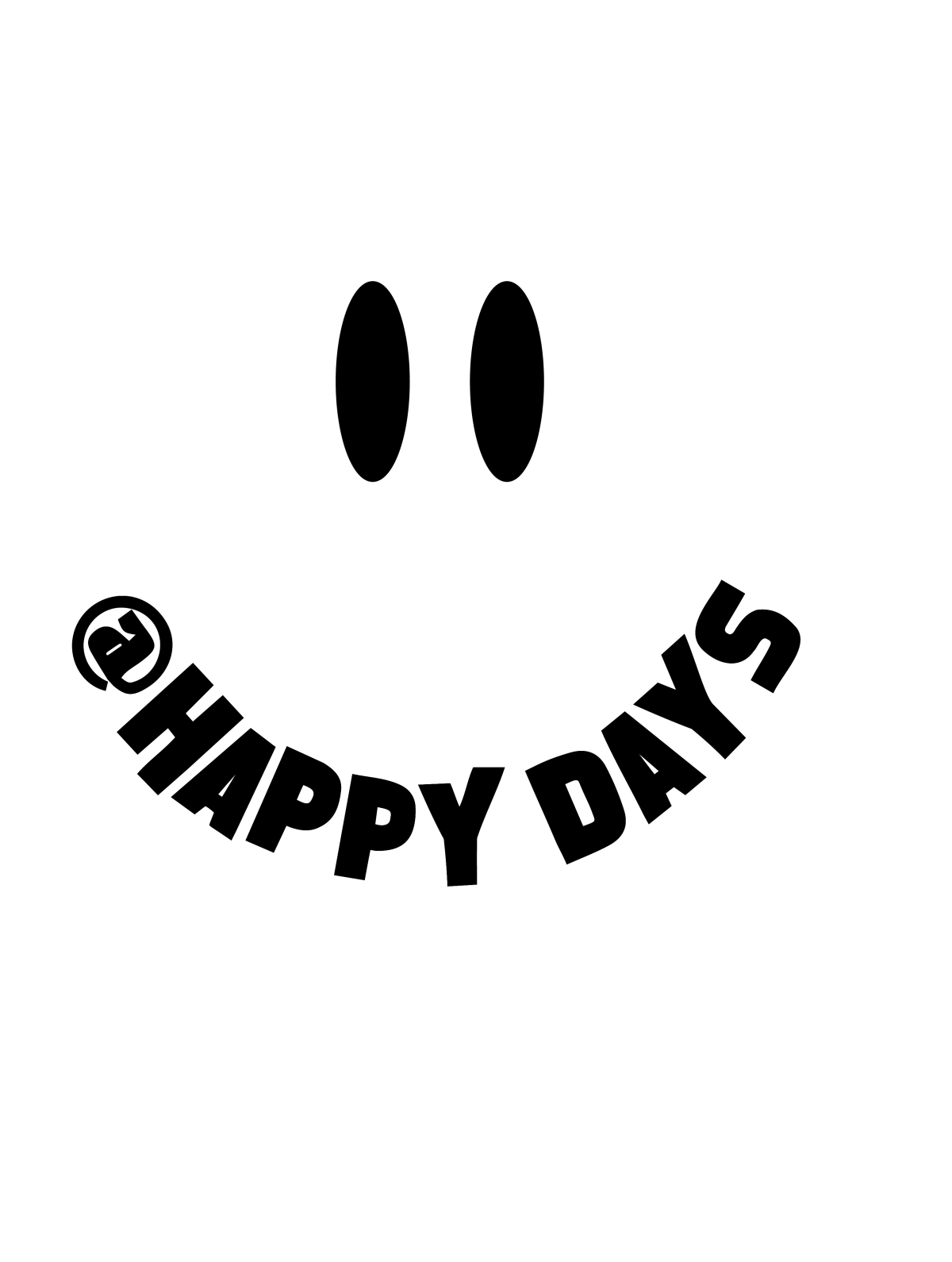 Happy Days - Smile Logo Finish – @HAPPYDAYS